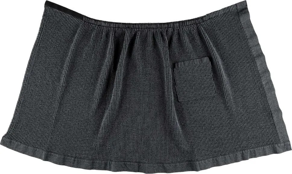 Rento kilt do sauny pánský 70x145cm černo-šedý