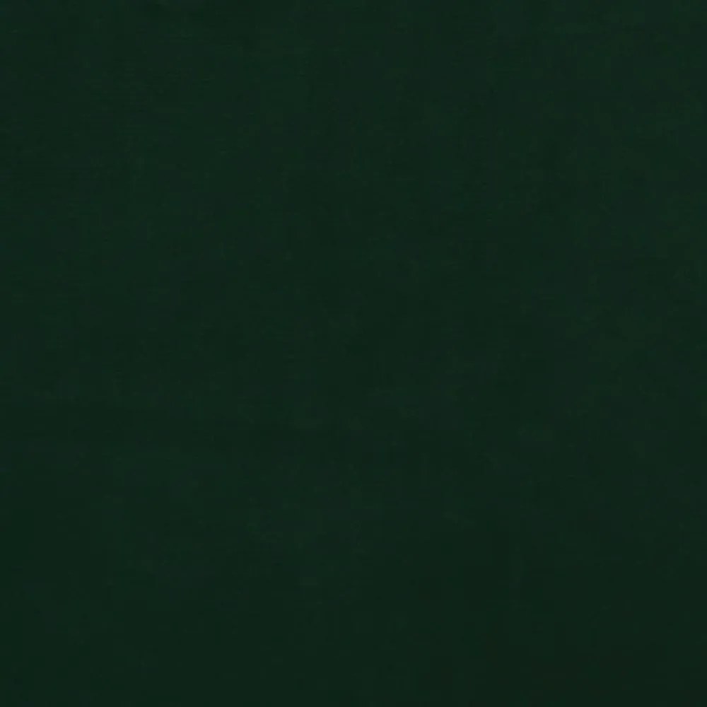 Petromila 2místná rozkládací pohovka tmavě zelená samet
