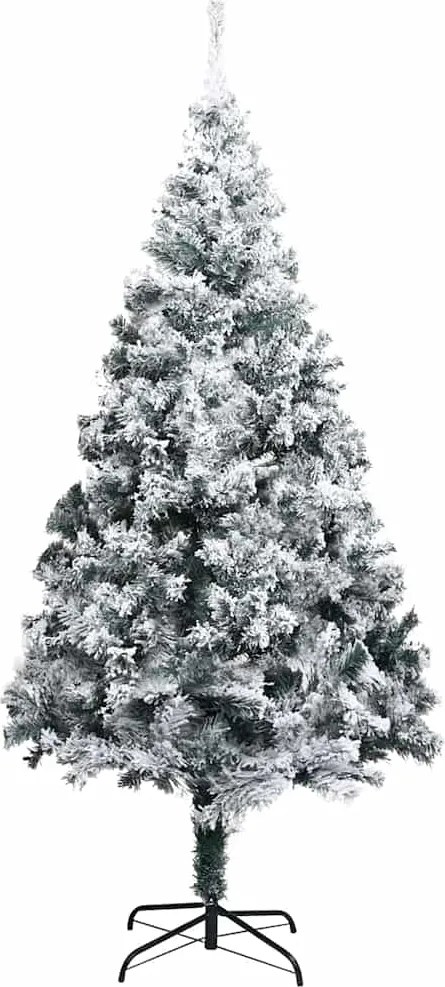 Umělý vánoční stromeček Bílá 240 cm PVC, ocel a plast 3396987