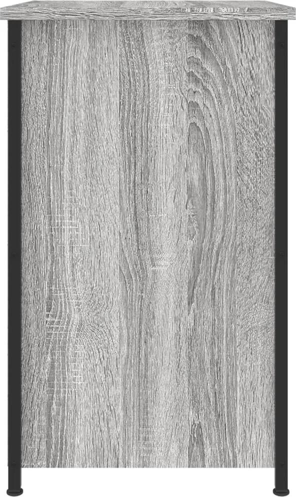 vidaXL Noční stolek 40 x 36 x 60 cm kompozitní dřevo [825999] Barva: kouřový dub