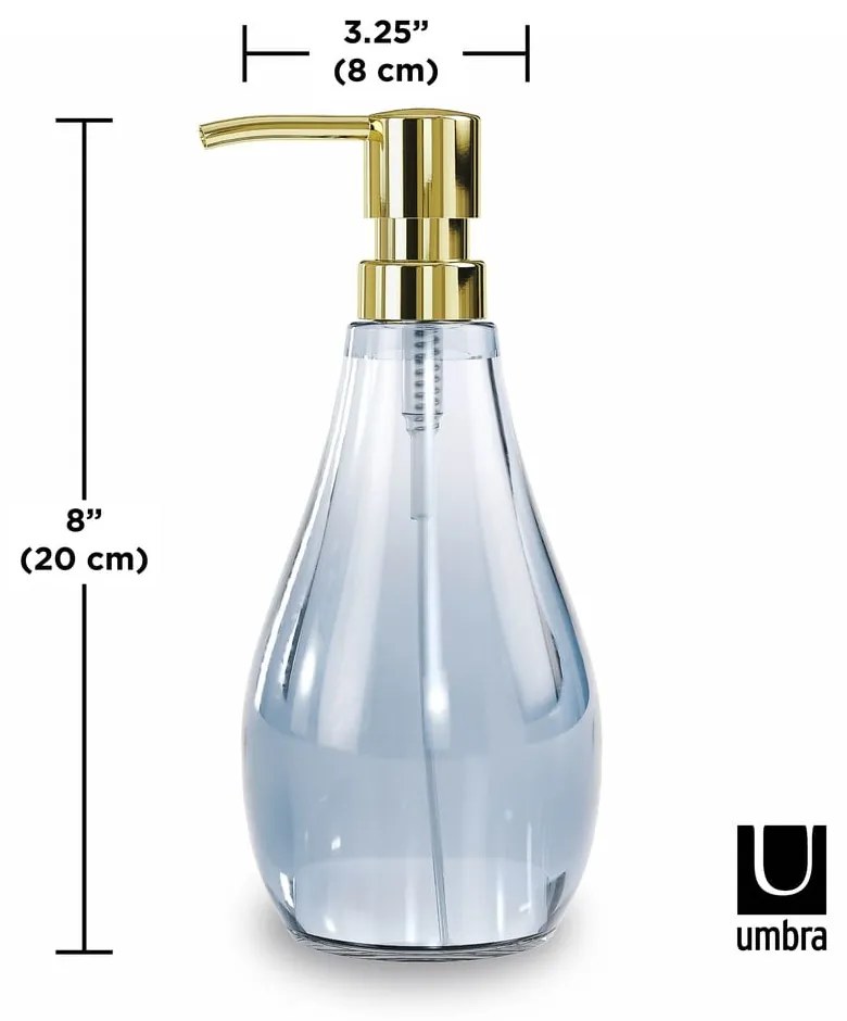 Plastový dávkovač mýdla 280 ml Droplet – Umbra