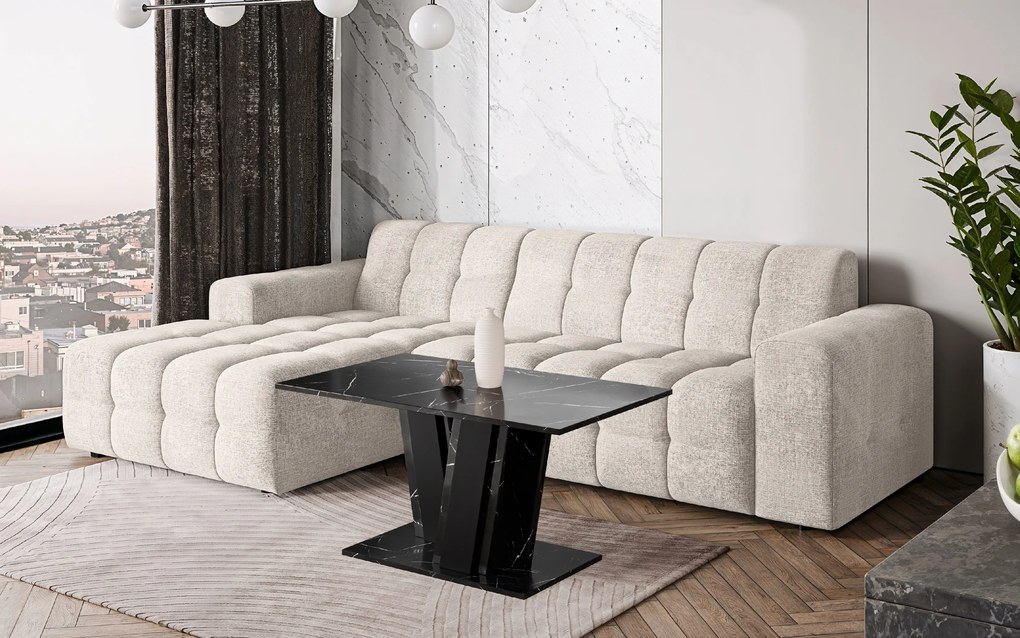 Prospero Konferenční stolek MUSS Kombinace barev: MUSS coffee table royal marble black