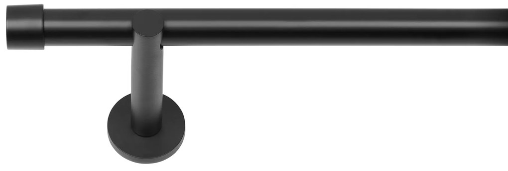 Dekodum Garnýž jednořadá LOFT 19 mm černá matná 300 cm