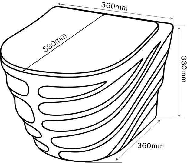 BPS-koupelny Podomítkový modul Geberit DuoFix s WC mísou SL-MTB-RIM-01 + ovládací tlačítko Delta 01 bílá