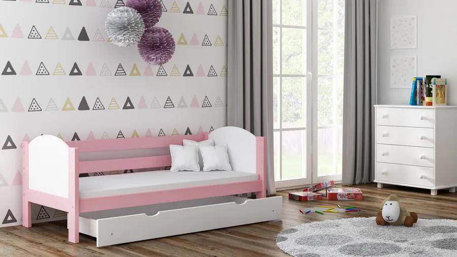Prckůvsvět dětská postel Fido 180x80 s úložným prostorem