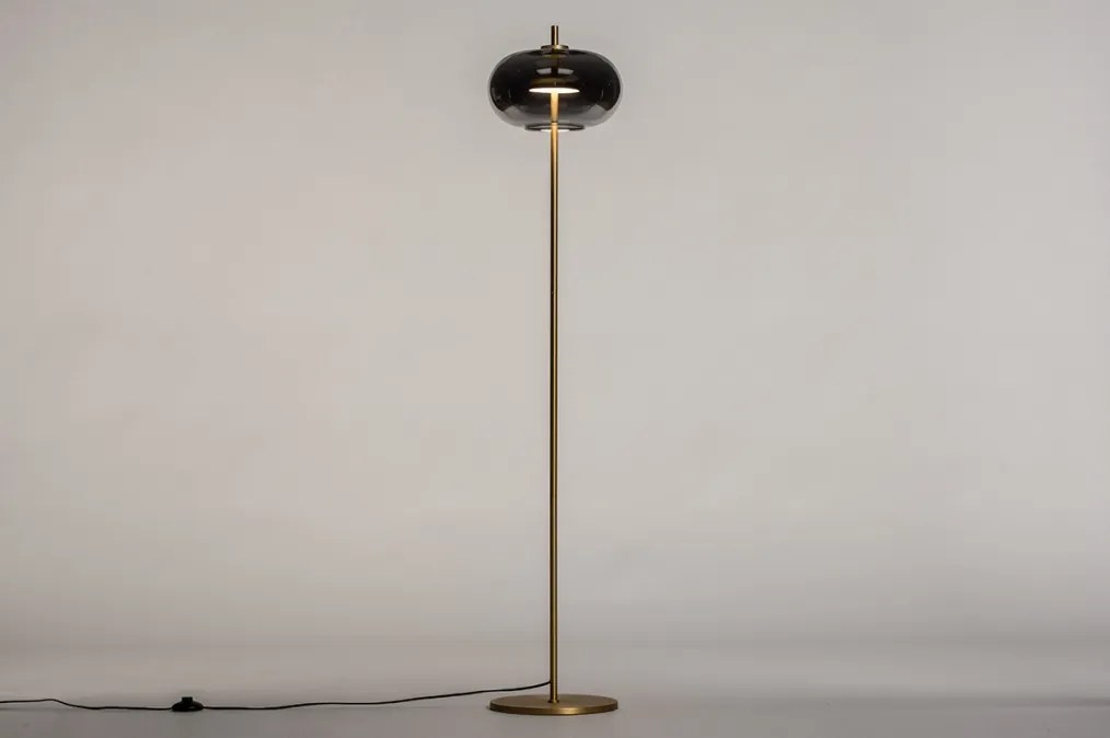 Stojací designová lampa Atomo Black and Messe