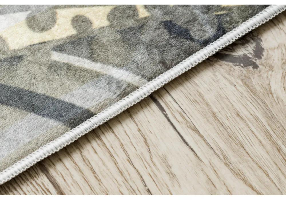 Kusový koberec Abstrakt smetanověbílý 120x170cm