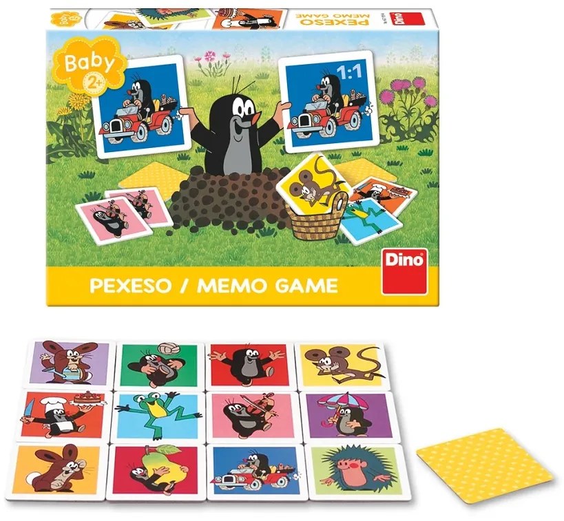 Dino Baby pexeso Krteček