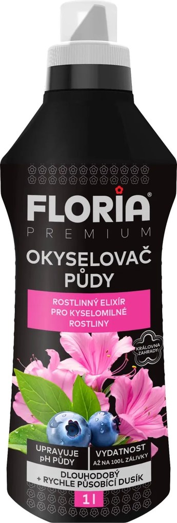 FLORIA PREMIUM Hnojivo OKYSELOVAČ PŮDY 1 l