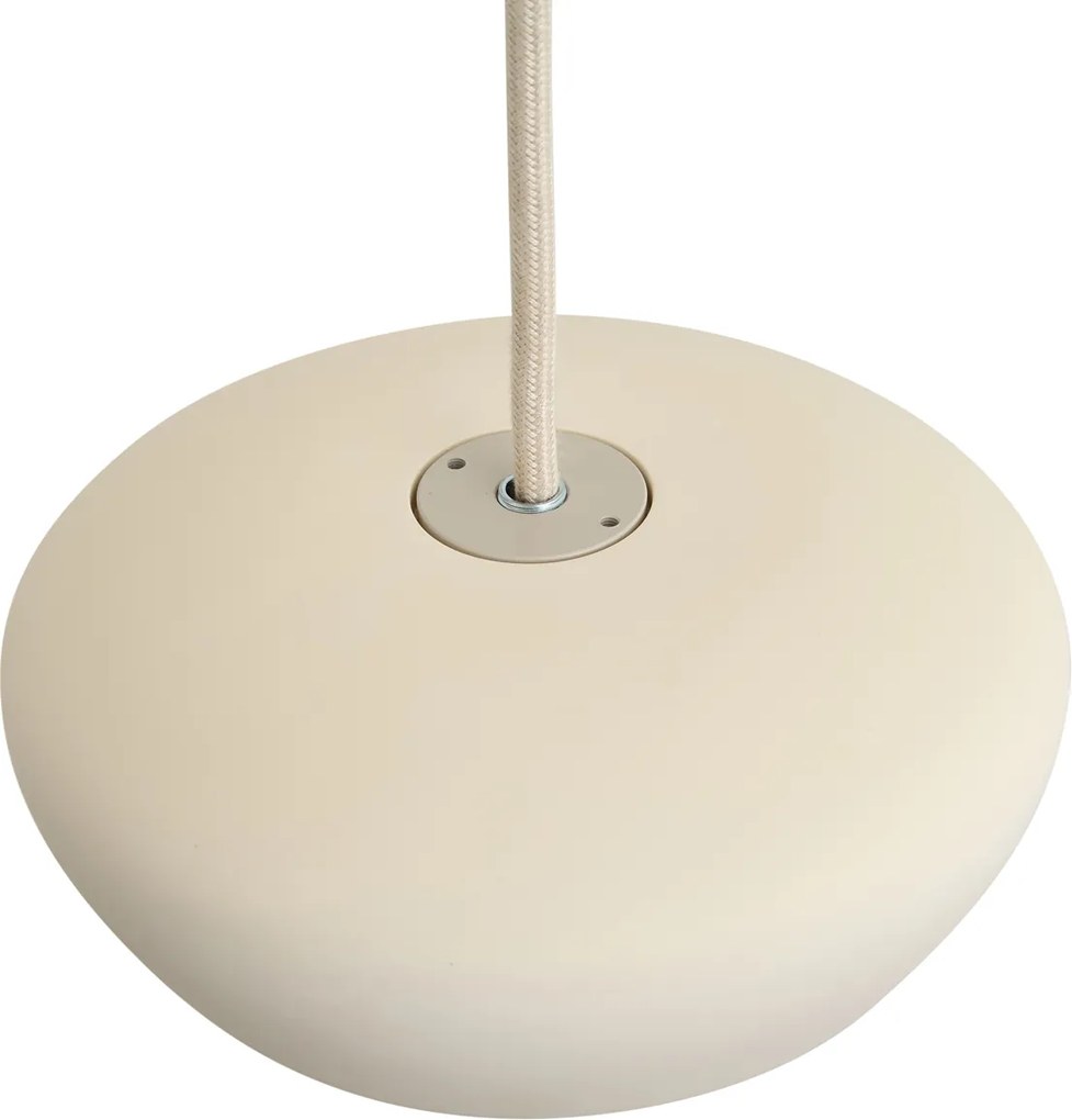 Moderní závěsná lampa béžová s kulatými stínidly 3-světelná - Concerto