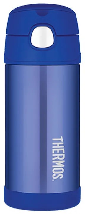 Thermos Dětská termoska s brčkem 355 ml Modro-fialová