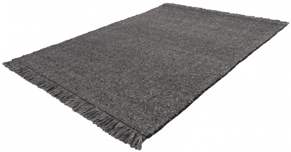 Obsession koberce Ručně tkaný kusový koberec Eskil 515 ANTHRACITE ROZMĚR: 120x170