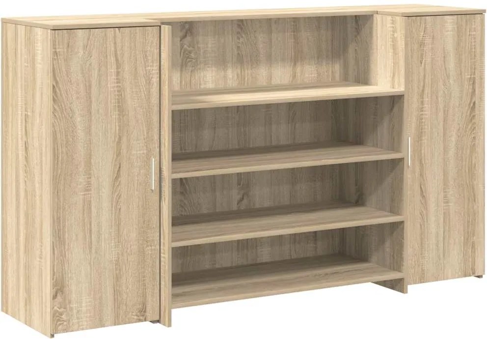 Recepční stůl dub sonoma 180x50x103,5 cm kompozitní dřevo 3324171