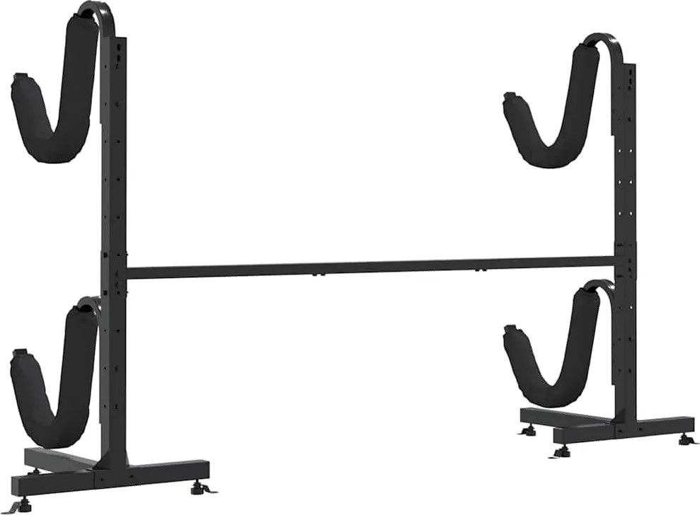 Stojan na 2 kajaky 250 x 57 x 127,5 cm ocel 156342