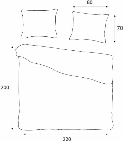 Darymex Bambusové povlečení 180x200 tyrkysové pruhy bavlněný satén jednobarevné 2 povlaky na polštáře 70x80 Bambus 23