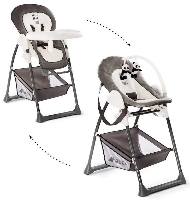Dětská jídelní židlička Hauck Sit'n Relax 2v1 wild panda