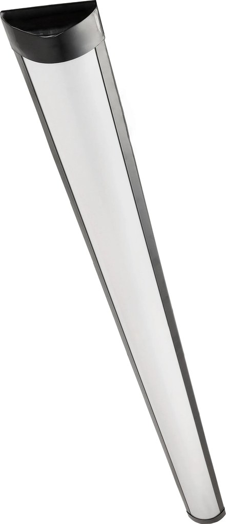 BERGE LED panelové svítidlo pro přisazenou stropní montáž 2x 36W 120cm černé 4500k