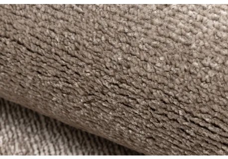 Dywany Luszczow Kusový koberec kulatý SOFTY Jednobarevný, béžový Rozměr koberce: 150 cm KRUH