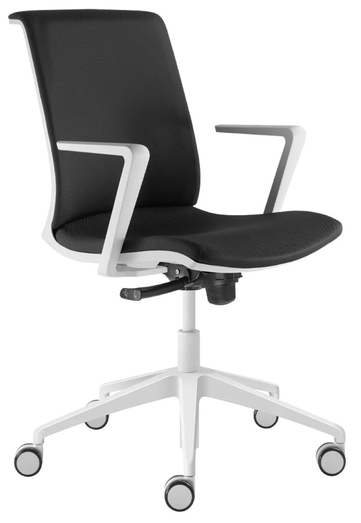 LD SEATING - Kancelářská židle LYRA NET 214-F80 - bílý rám