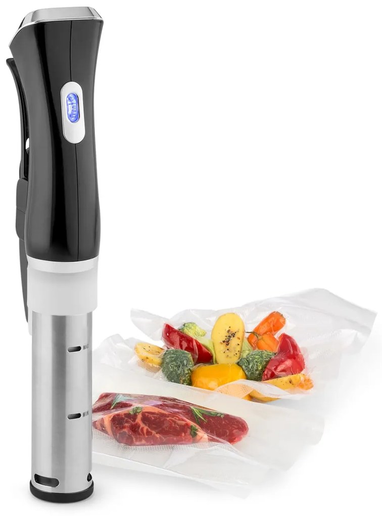 Klarstein Quickstick, sous vide vařič, 20 l, termostat, cirkulační čerpadlo, nerezová ocel