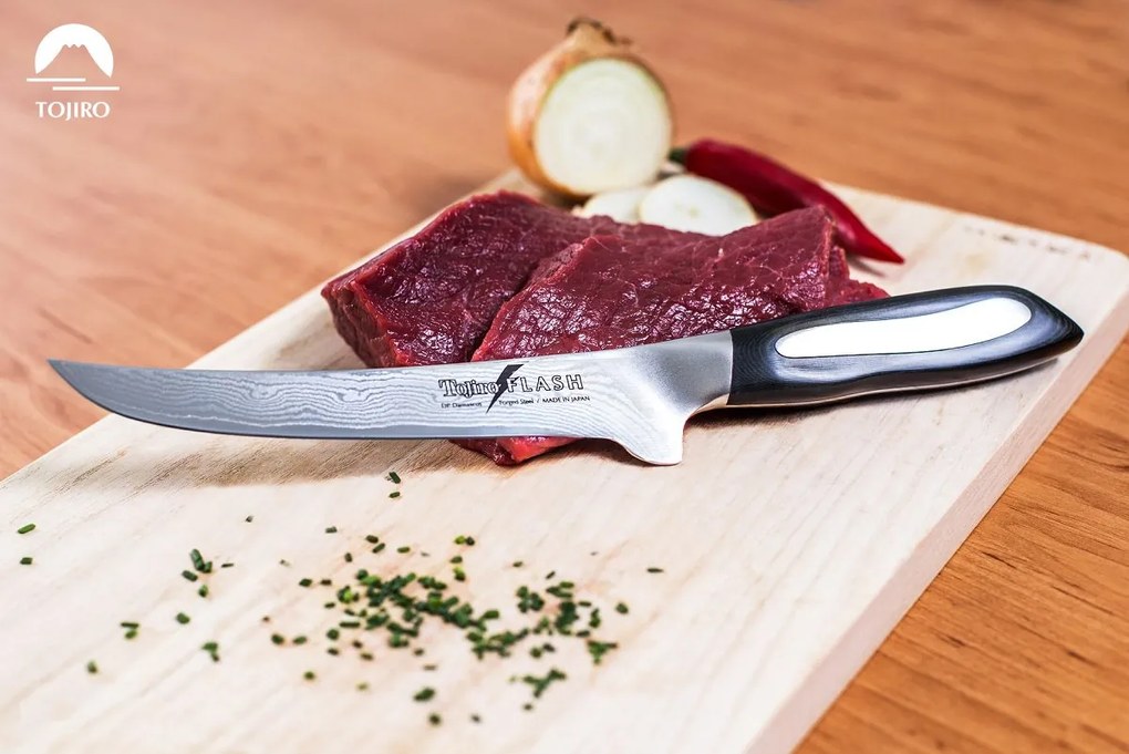 TOJIRO Flash japonský kuchařský vykosťovací nůž Gokujo 150 mm (FF-BO150)