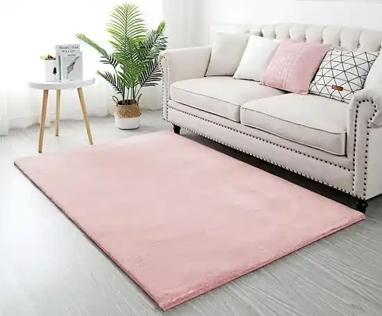 Hebký koberec RABBIT RŮŽOVÁ 170x120 cm | BIANO