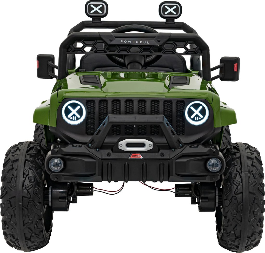 Ramiz Dětské elektrické auto OFF ROAD Speed Zelené
