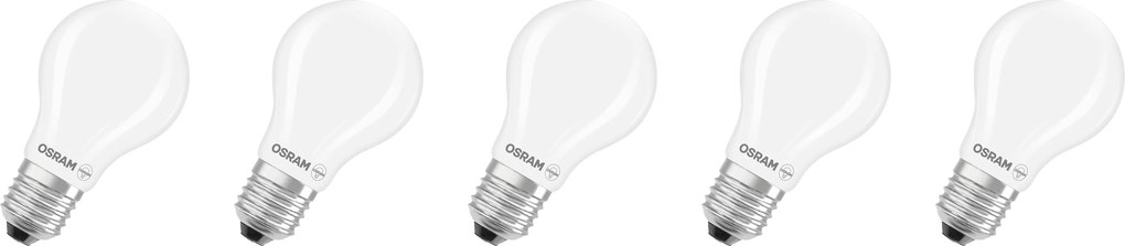 Osram LED žárovky »Base Retro«, 5 kusů (Cla60, E27, 806lm, 2700 K, matná)