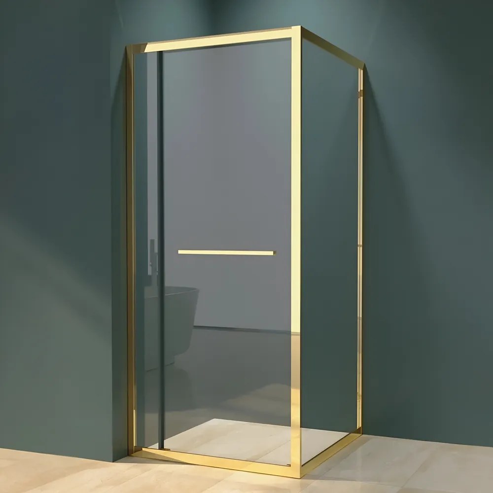 Firenze Sprchová kabina Gold 6mm 80cm