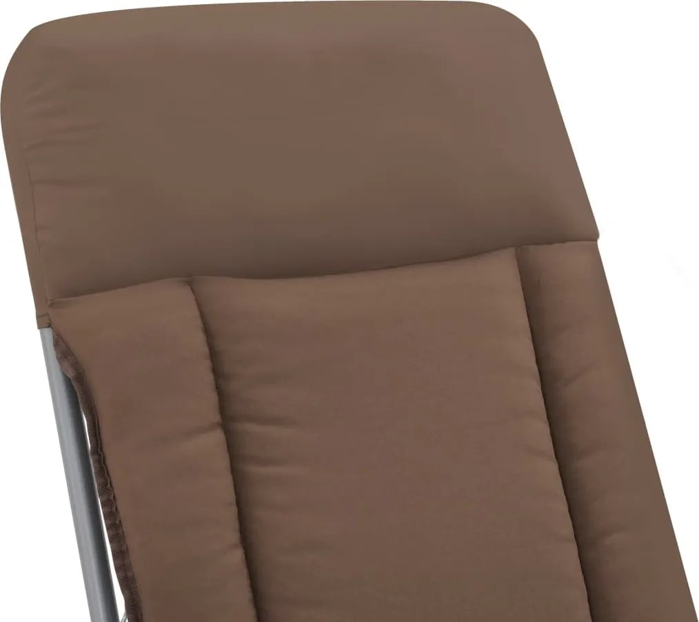 vidaXL Skládací zahradní židle s poduškami 2 ks [44321] Barva: Černá