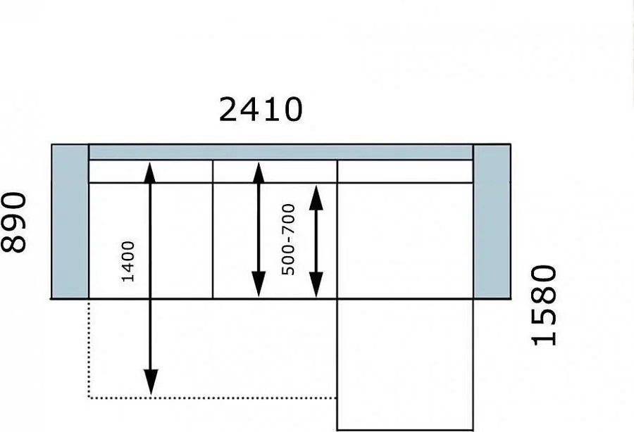 Dřevona - Elitte Rohová sedací souprava AVA LUCY rozkládací s úložným prostorem, pravá, LINEA 10