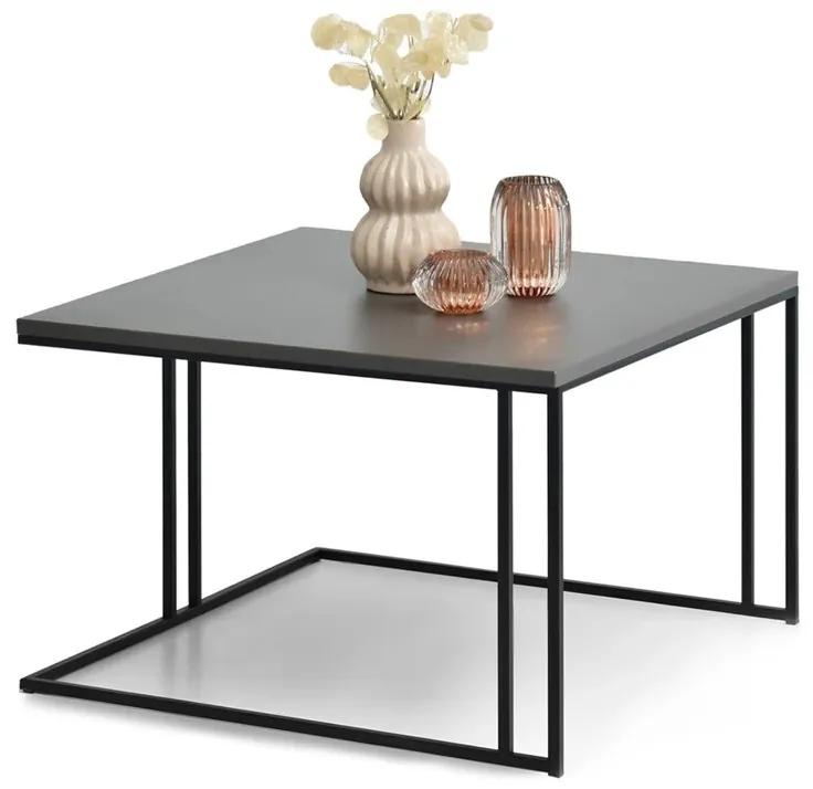 MPT Konferenční stolek Dark S, grafitový mat/černý kov