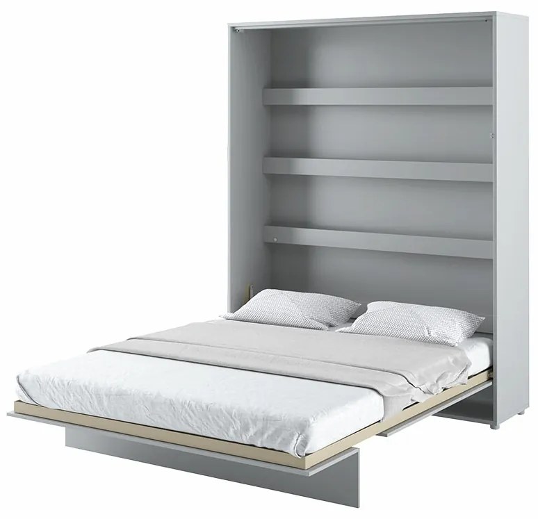 Lenart výklopná postel Bed Concept BC-12 (160) - šedý mat