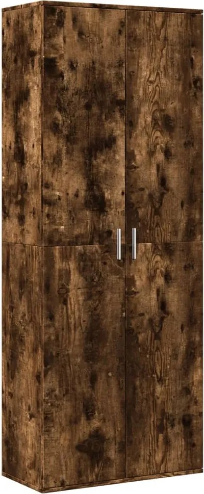 Skříň highboard kouřový dub 70 x 35 x 180 cm kompozitní dřevo 3276662