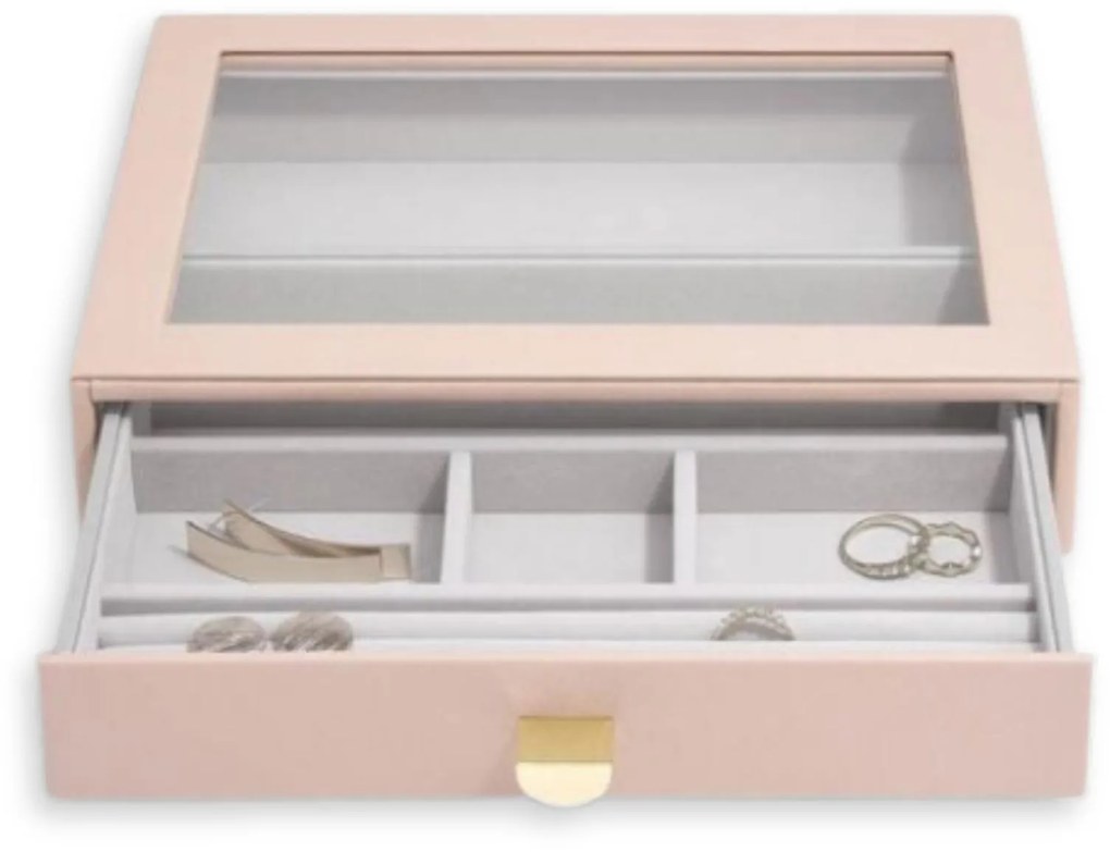 Stackers, Šperkovnice se šuplíkem Blush Classic Display Drawer | růžová 75811
