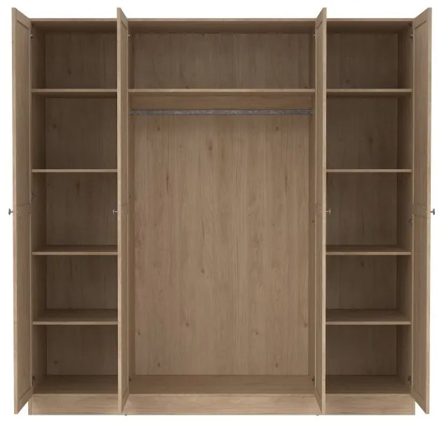 FALCO Šatní skříň s klasickými dveřmi Billund 68053 jackson hickory