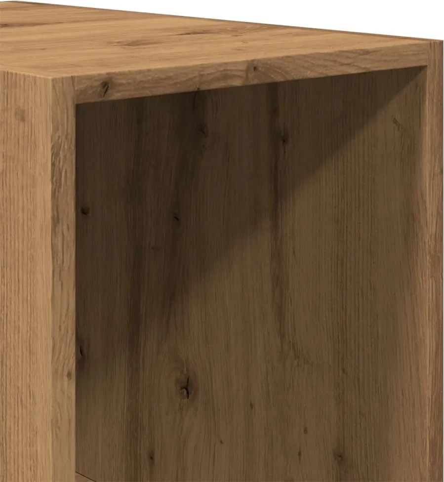Šatní skříň dub artisan 30 x 50 x 200 cm kompozitní dřevo 3307710