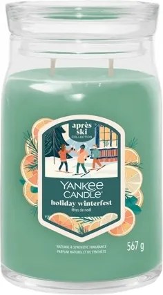 Yankee Candle Velká vonná svíčka Holiday Winterfest Vánoční