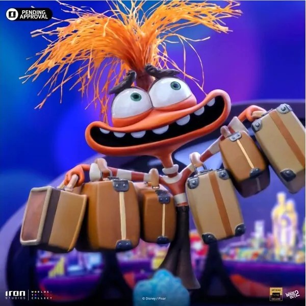 Soška Iron Studios Inside Out 2 - Joy and Anxiety 26 cm