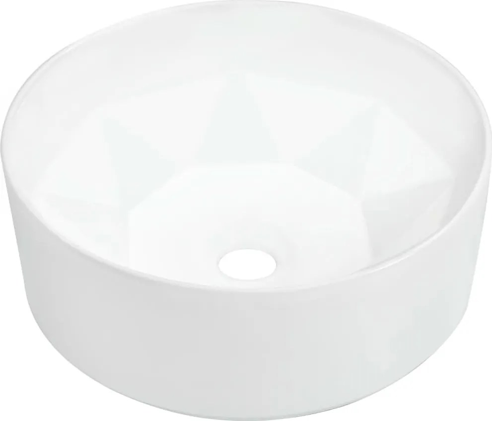 vidaXL Umyvadlo 36 x 14 cm keramické [143910] Barva: Bílá