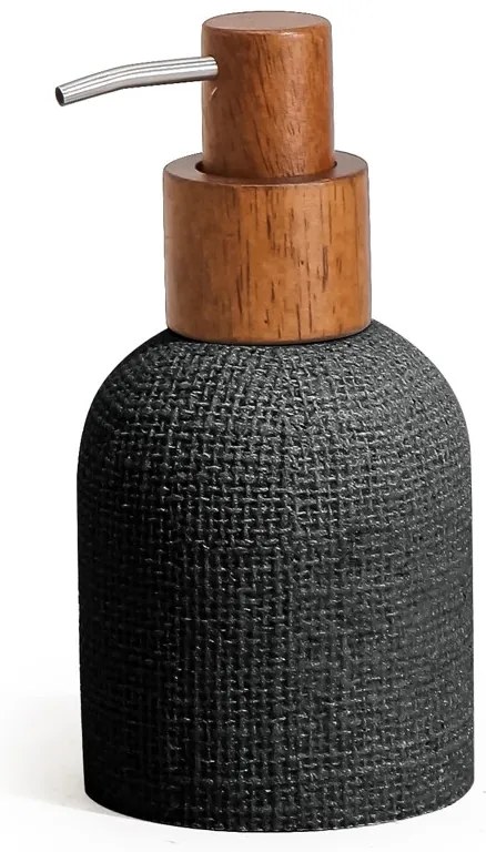 BISK Erga Craft, dávkovač na mýdlo na postavení, černá matná, ERG-08570