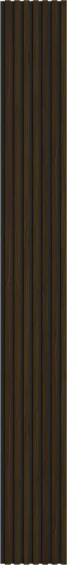 Mexen Lam-B, stěnové lamely 275 × 31,5 cm, HDF deska 4 mm, wenge, S100-275317-2812-071