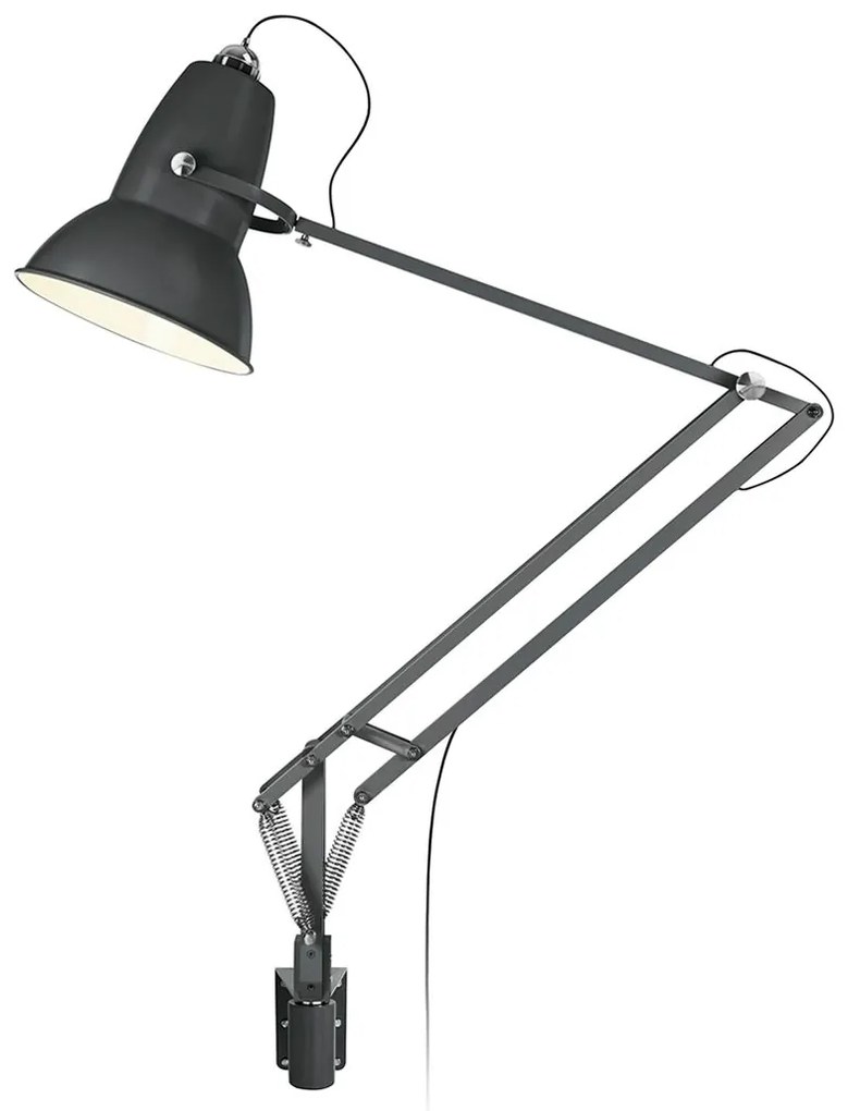 Nástěnná matně černá venkovní lampa Giant 1227 Outdoor Tief Black