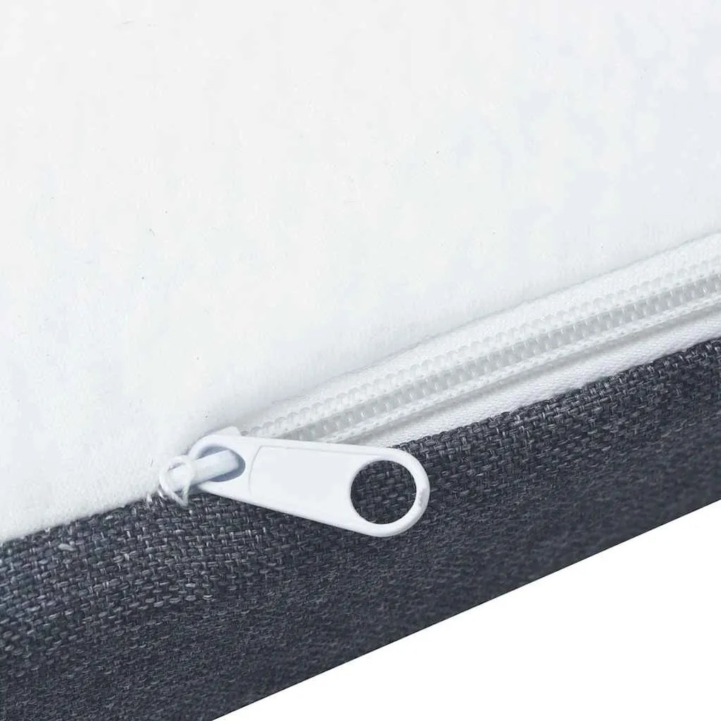 Vrchní matrace na postel boxspring 200 x 160 x 5 cm středně měkký 288215