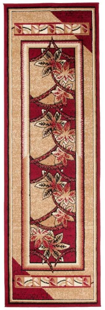 Kusový koberec PP Foglio červený atyp 80x250cm