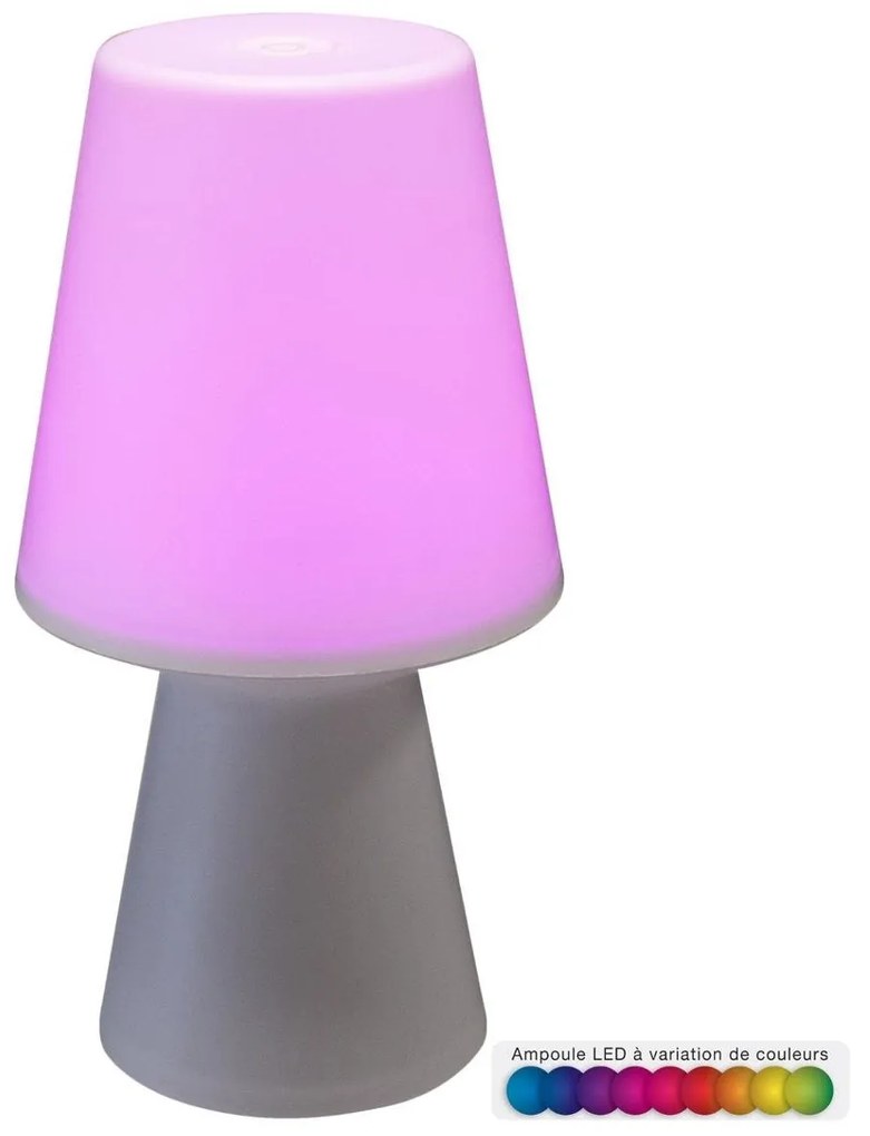 Stolní lampa VISA měnící barvy, 23 cm