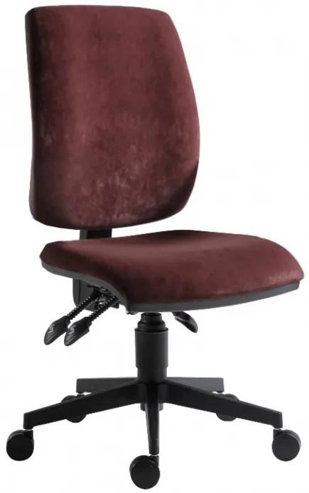 ANTARES 1380 ASYN FLUTE - Kancelářská židle  - koženka černá