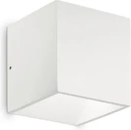 ILUX 269313 LED Venkovní nástěnné svítidlo Ideal Lux RUBIK AP1 D10 BIANCO 3000K 269313 9W 630lm 3000K IP54 10cm bílé - IDEALLUX