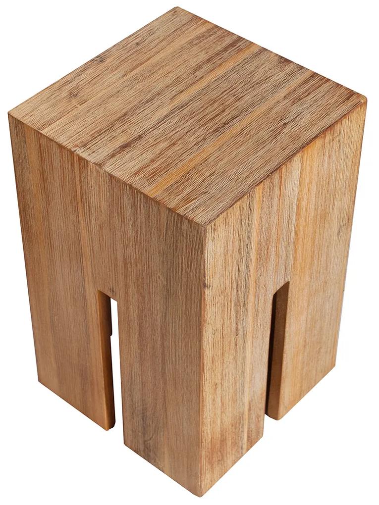 Noble Home Konferenční stolek Cavus, 45 cm, akácie