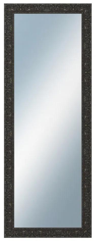 DANTIK - Zarámované zrcadlo - rozměr s rámem cca 60x160 cm z lišty PRAHA černá (2753)
